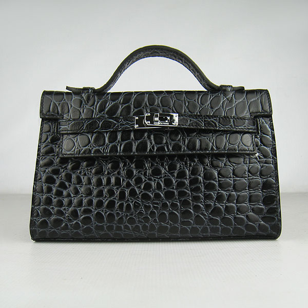Hermes Mini Kelly 22cm, Hermes Mini Kelly 22cm H008 Black Calfskin ...
